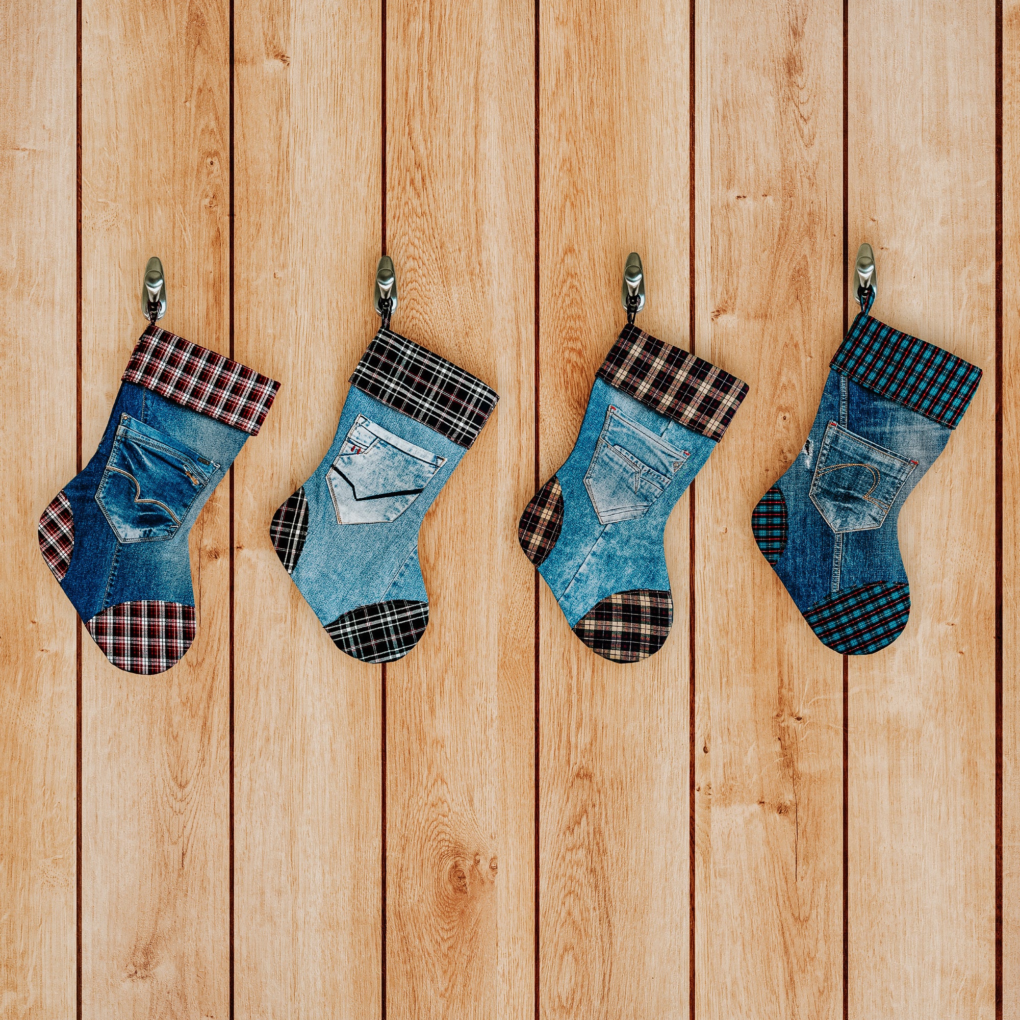 Christmas Stockings Upcycleco