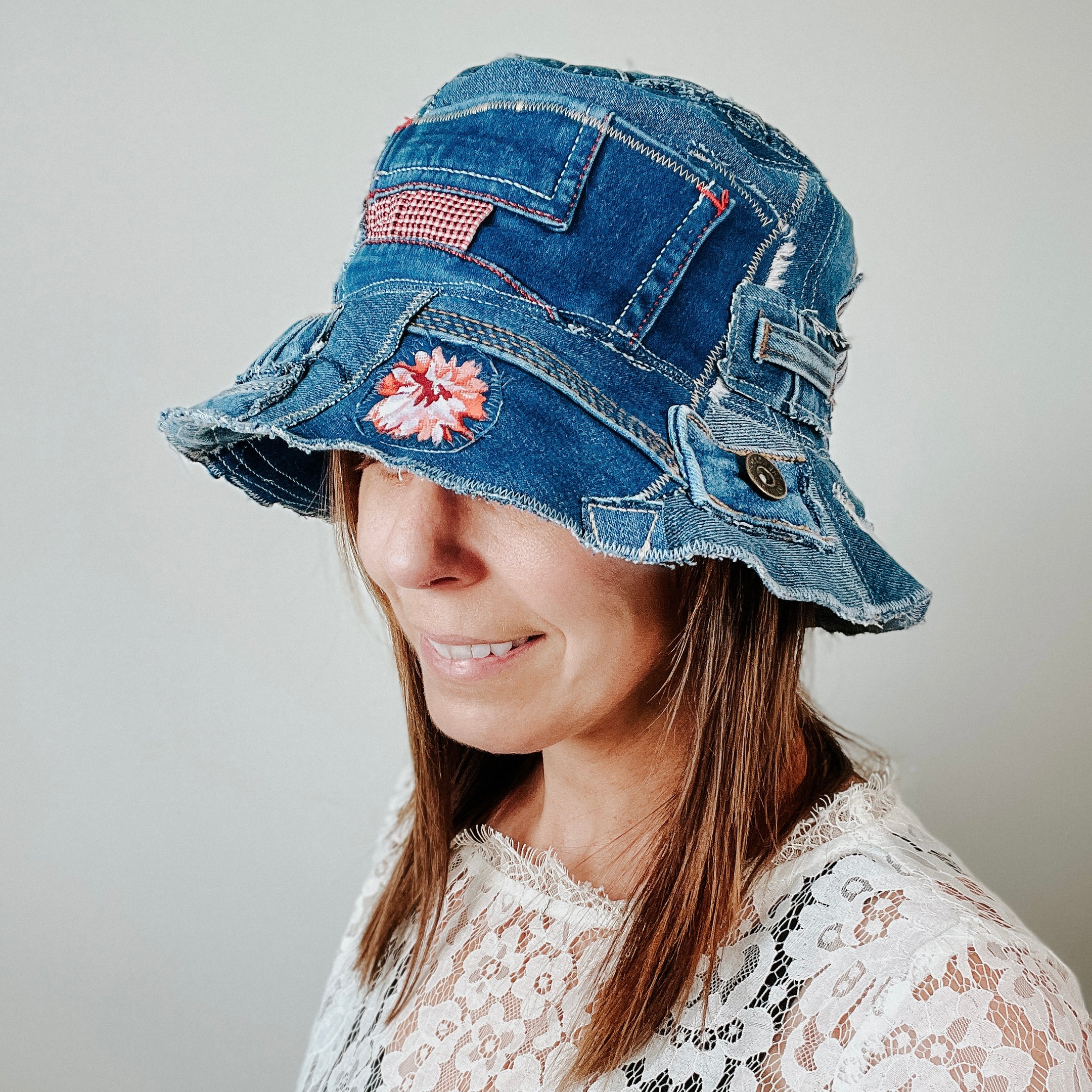 Denim Bucket Hats – Upcycleco